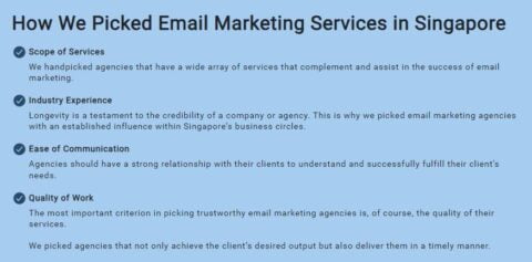 Singapore’s Top 6 Email Marketing Agencies - Presence Marketing